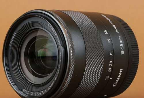 Canon EF-M 18-55mm f/3.5-5.6 IS STM (id 28120)