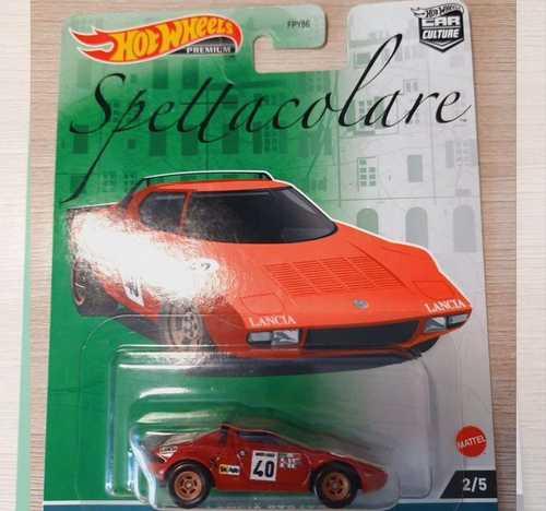 Hot wheels premium Lancia Stratos