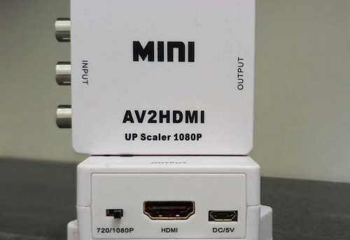 Конвектор с аv на hdmi