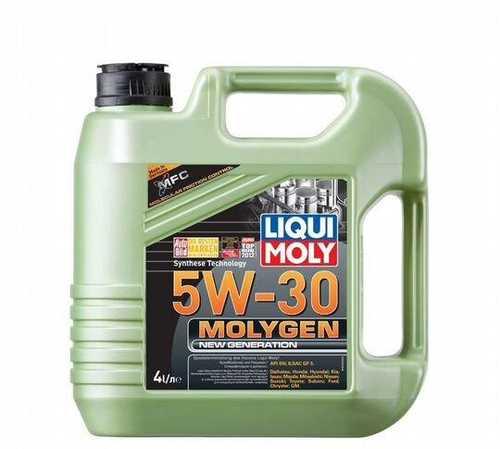 Масло моторное hc-синтетическое molygen new genera