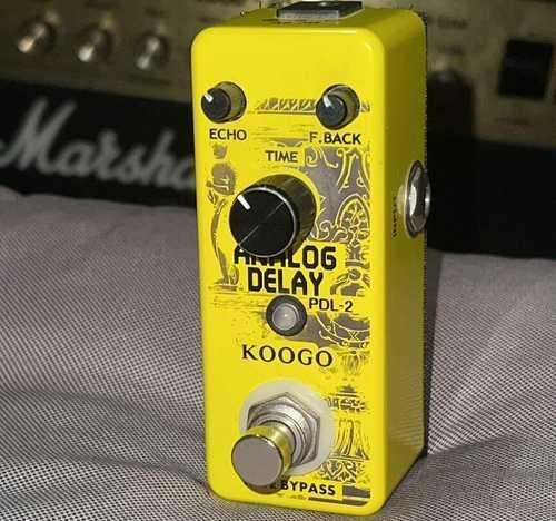 Гитарная педаль koogo analog delay