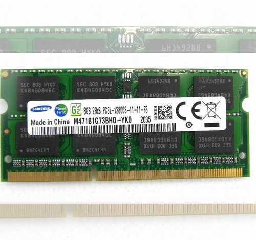 Оперативная память ddr3 pc3l- 8 gb