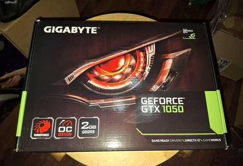Видеокарта Gigabyte Geforce GTX 1050 OC 2G