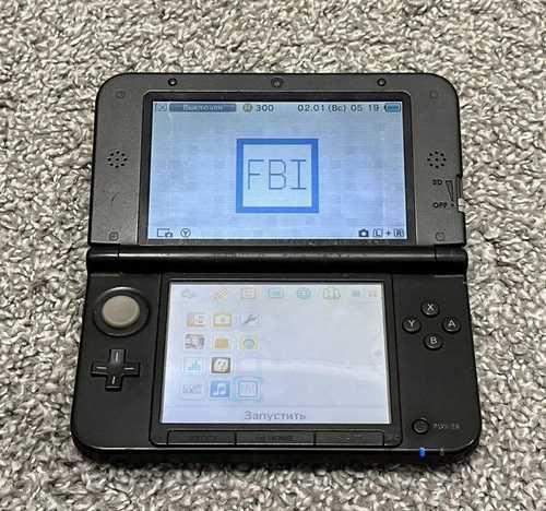 Прошитая Nintendo 3DS XL