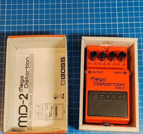 Гитарная педаль boss md-2 mega distortion