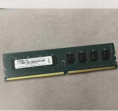 Оперативная память ddr4 4gb