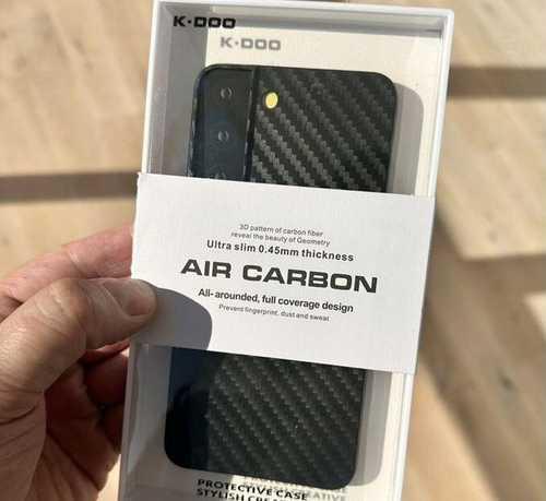 Чехол для Samsung S22 K-Doo Air Carbon 0,35 мм