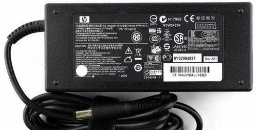 Бп для HP 19.5V/6.15A 120W (7.4x5.0mm) + кабель