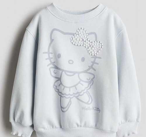 Новый свитшот Hello Kitty H&M 110 оригинал