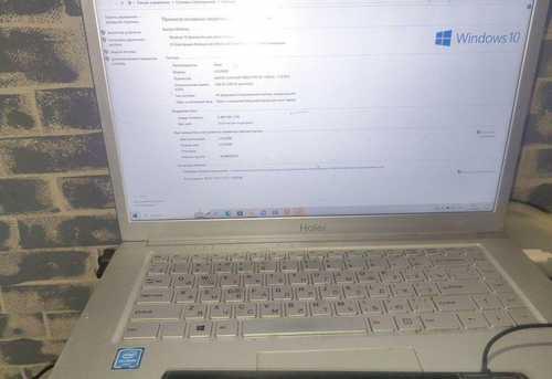 14.1" Haier A1410ED, 64 ГБ, Celeron N4000, RAM 4 ГБ, Intel UHD Graphics 600