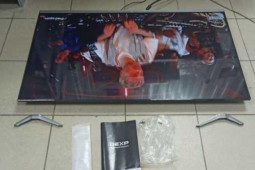 43" (108 см) Телевизор LED dexp U43F8100Q/G серый