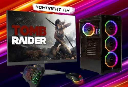 Игровой пк i5-12400F rх 6600 + Tomb Raider