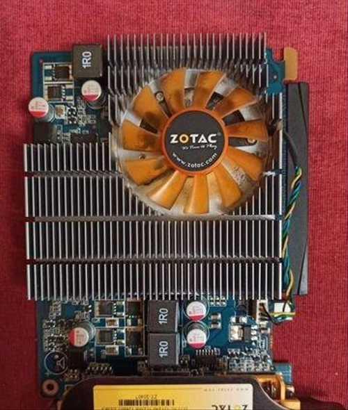 Видеокарта zotac gt240 512 mb