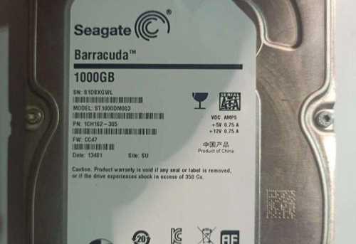 Жесткий диск Seagate Desktop ST1000DM003, 1tb