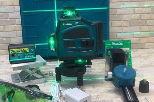 Лазерный уровень нивелир Makita 4d 360 16 линий