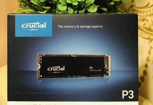 SSD накопитель Crucial P3 1Tb