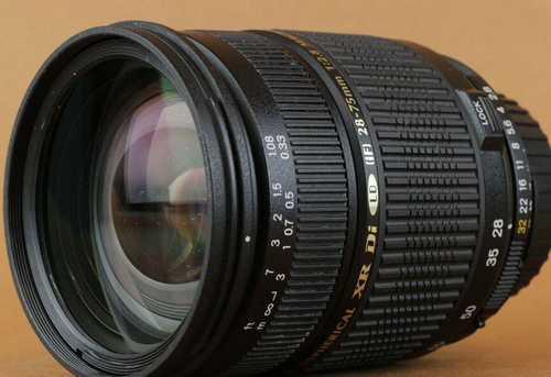 Tamron SP 28-75mm f/2.8 XR Nikon F (id 01519)