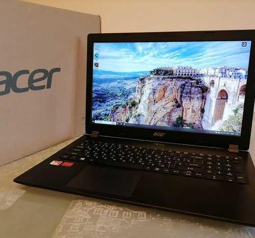 Как новый Acer A315-21G в коробке с документами