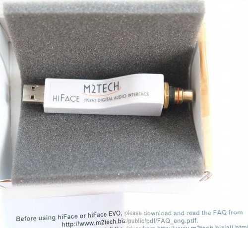 USB конвертер HiFace m2tech 1 поколения