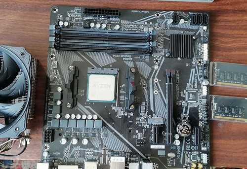 Комплект Gigabyte A520M DS3H Ryzen 3 4100 ddr4 8*2