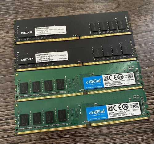 Оперативная память ddr4 4x4 2666