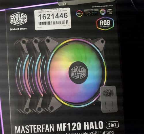 Cooler master MF120 halo 3in1