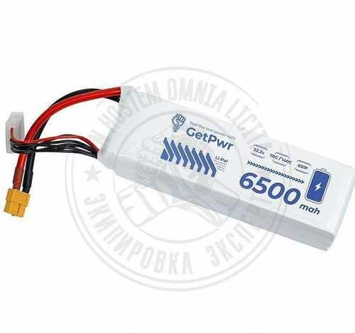 Аккумулятор для FPV дронов Li-Pol getpwr 6500mAh