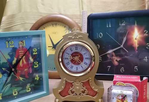 Часы настольные СССР, настенные часы, будильник
