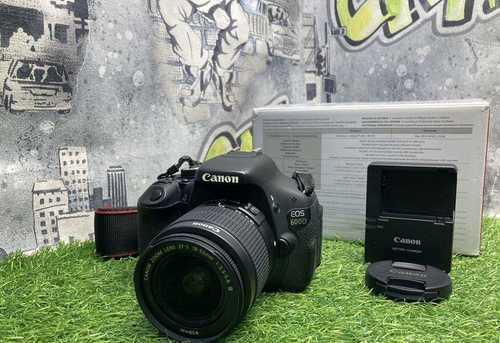 Canon 600D kit 18-55mm 3.5-5.6 III 25.700 кадров