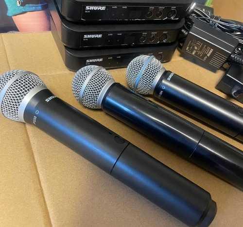 Микрофон для караоке Shure BLX24e pg/sm/beta