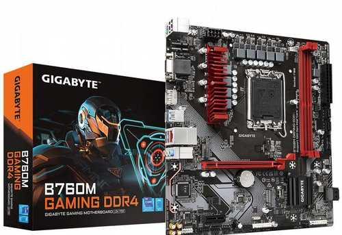 Комплект i3-12100F + gigabyte B760M gaming DDR4