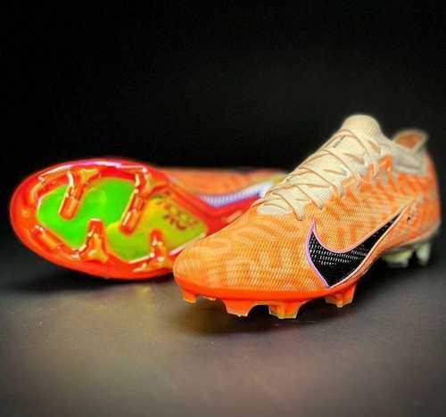 Бутсы nike mercurial vapor 14 elite orange