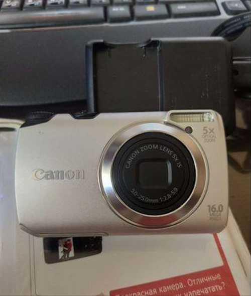 Компактный фотоаппарат canon