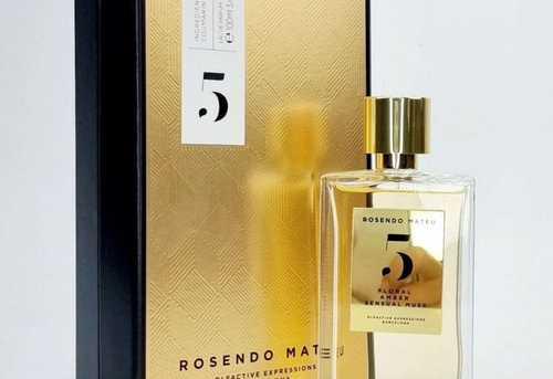 Rosendo Mateu 5 Floral, Amber, Sensual Musk