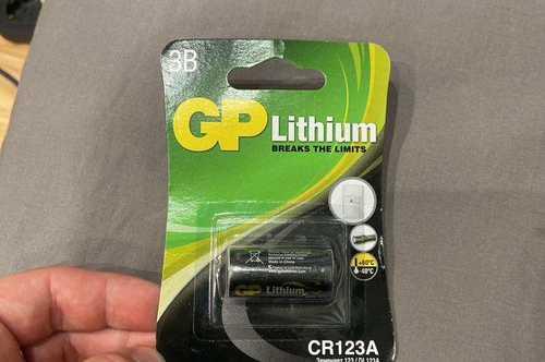 Батарейка GP Lithium CR123A