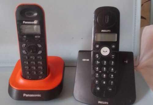 Телефон ы Panasonic, pilips