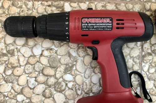 Аккумуляторная дрель-шуруповерт Overhaul OH6243