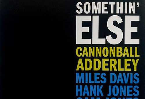 Виниловая пластинка cannonball adderley - somethin