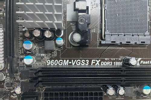 Материнская плата Asrock 960GM-VGS3 FX