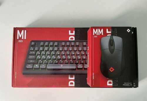 Клавиатура и мышь Red Square (комплект новый)