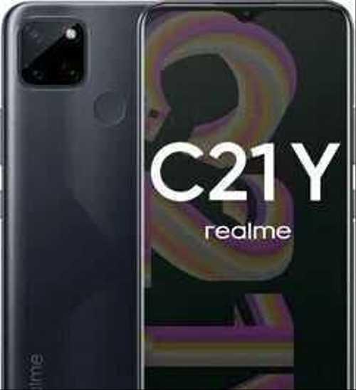 Realme C21Y (черный, NFC, 3гб/32гб)