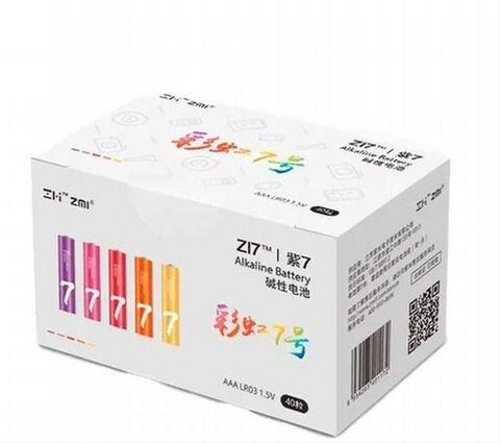 Батарейки алкалиновые ZMI Rainbow ZI7 тип AAA (уп