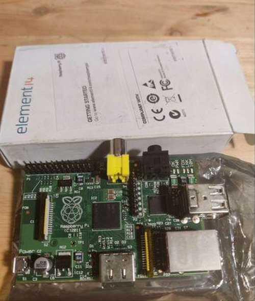 Одноплатный компьютер Raspberry Pi 1 Model B