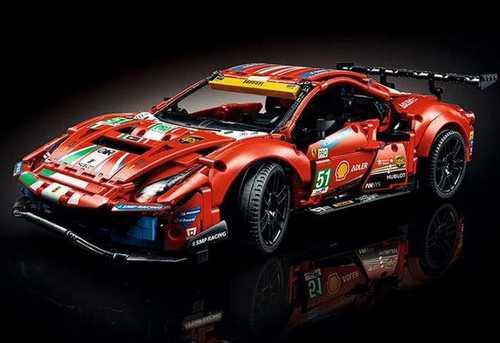 Конструктор Ferrari 488 GTE 1677 деталей