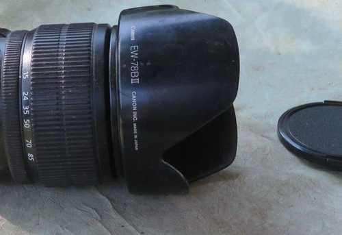 Объектив Canon EF-S 15-85mm f/3.5-5.6 IS