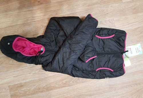 Куртка двухсторонняя для девочки 8 лет Nano новая