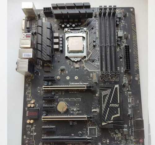 Мат плата MSI Z170A Gaming Pro Carbon