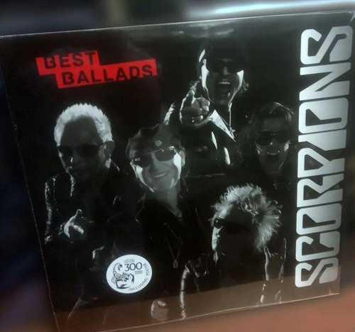 Scorpions Best Ballads LP виниловая пластинка Скор