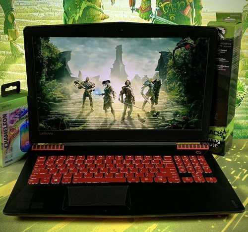 Игровой ноутбук Lenovo Legion Y520 / GTX 1050 / i5