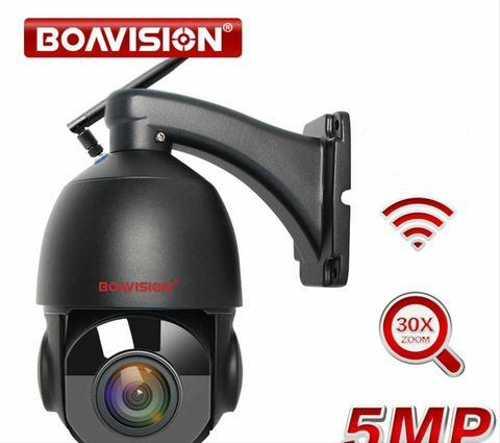 Камера WiFi / LAN 5Mp 30 зум boavision черная